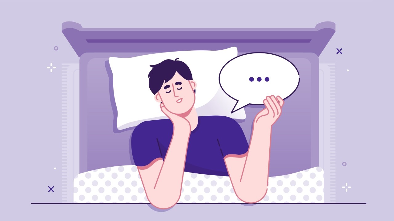 How To Stop Sleep Talking: Causes & Symptoms | Purple